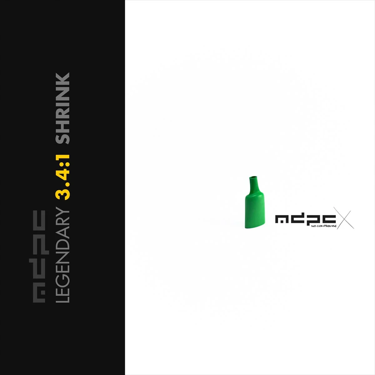 ท่อหด สีเขียว MDPC-x heatshrink-MEDIUM GREEN 3cm - สายถักแต่งคอม ...