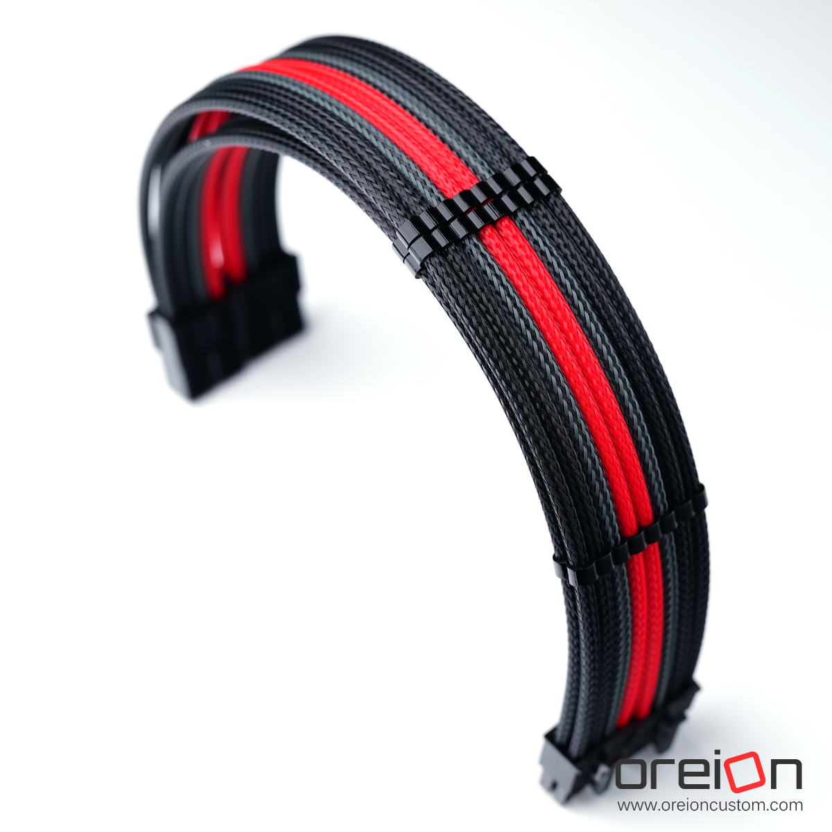 สายถัก 16Pin 8+8Pin VGA/PciE Extension Cable MDPC-X