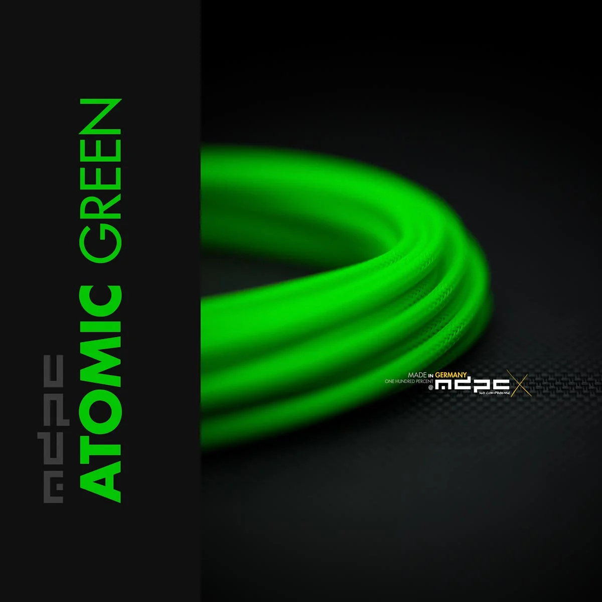 สายถัก MDPC-x atomic-green 5m - สายถักแต่งคอม OREiONCUSTOM MDPC-x