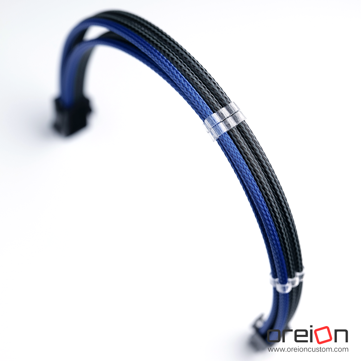 สายถัก 6Pin VGA PciE Extension Cable MDPC-X สายถักแต่งคอม OREiONCUSTOM MDPC-x